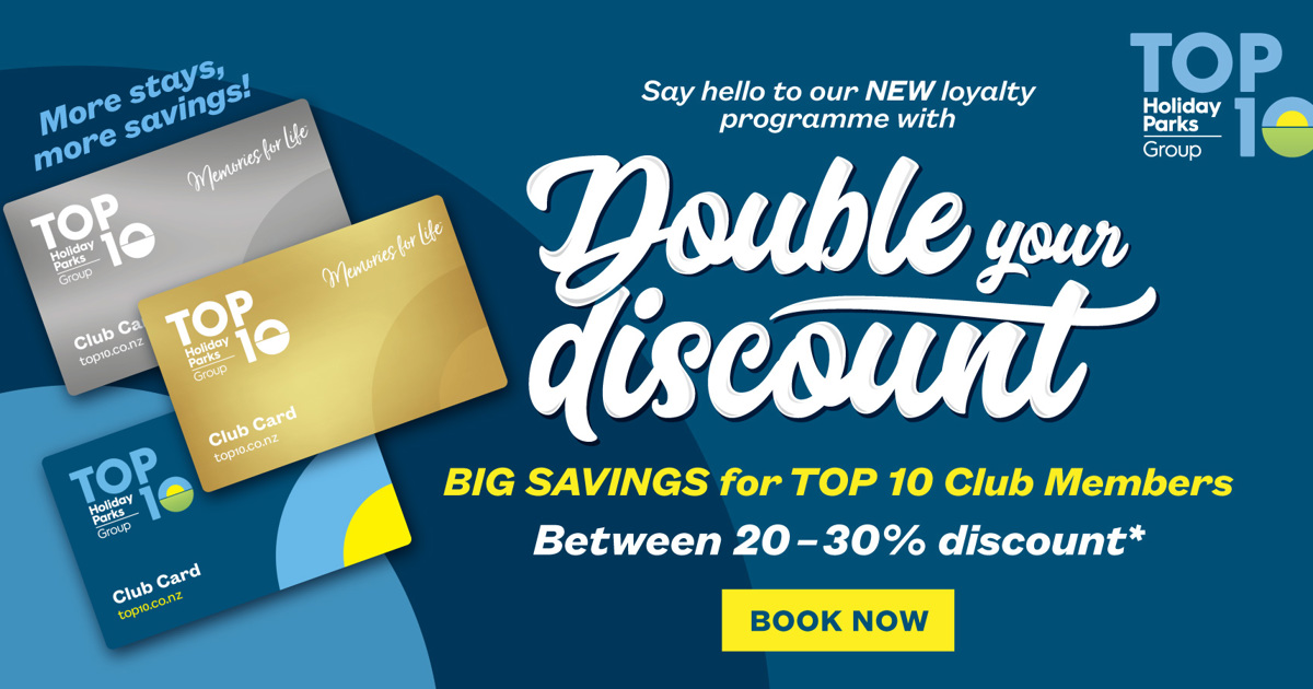 Double your Discount | TOP 10 Holiday Parks | Top10